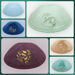 Custom Kippahs and Yarmulkes: Personalize Your Tradition | judaica.city